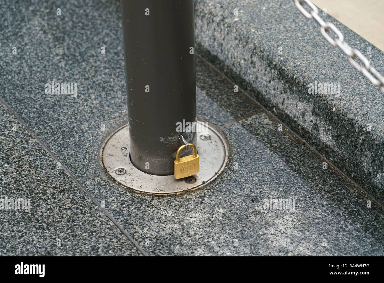 Osaka, Japan - Sep 22 2024, close-up view of quick-release road ...