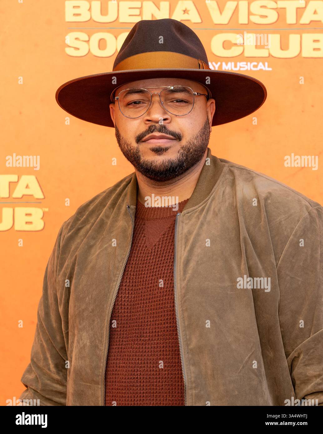 New York, USA. 19th Mar, 2025. Justin Cunningham attends 'Buena Vista Social Club' Broadway ...