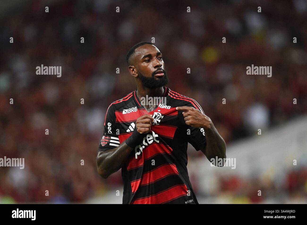 Rio de Janeiro, Brazil, April 22, 2025. Soccer players from the ...