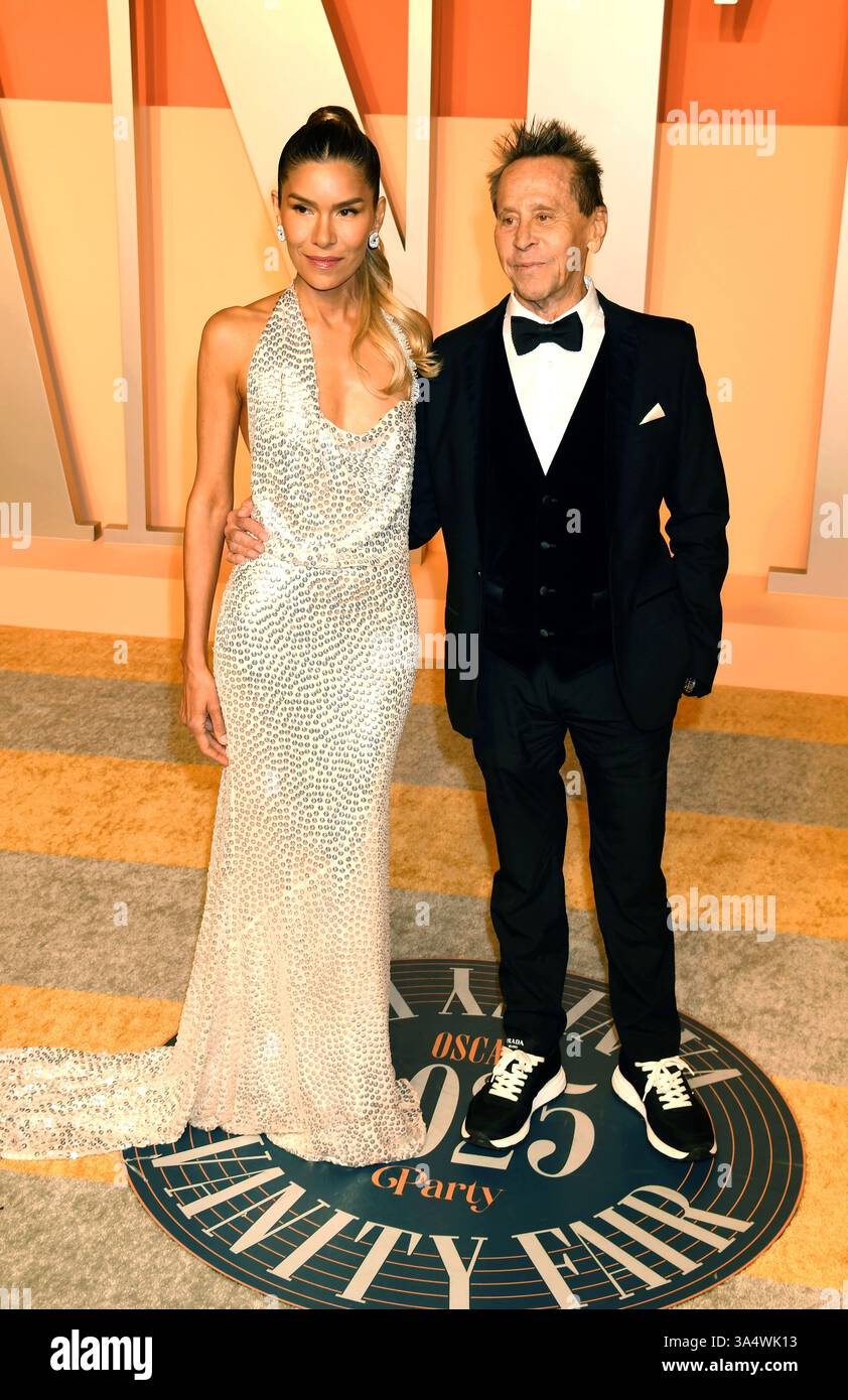 BEVERLY HILLS, CALIFORNIA - MARCH 02: Veronica Smiley and Brian Grazer ...