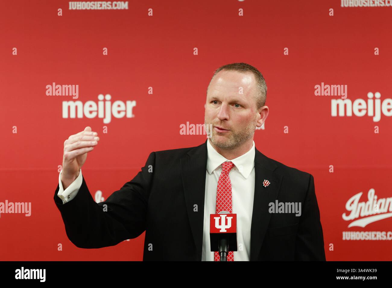 Bloomington, United States. 19th Mar, 2025. Indiana University ...