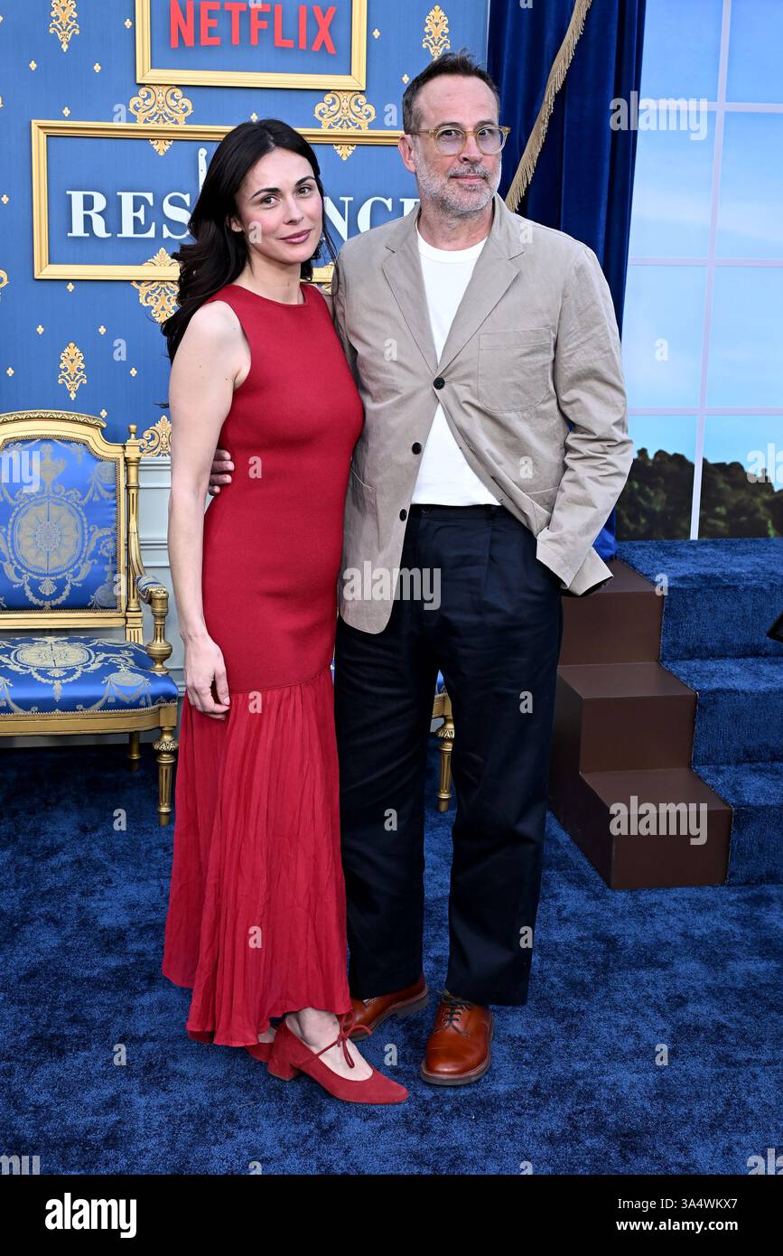 Hollywood, USA. 19th Mar, 2025. Jason Lee and Ceren Alkac arriving at ...
