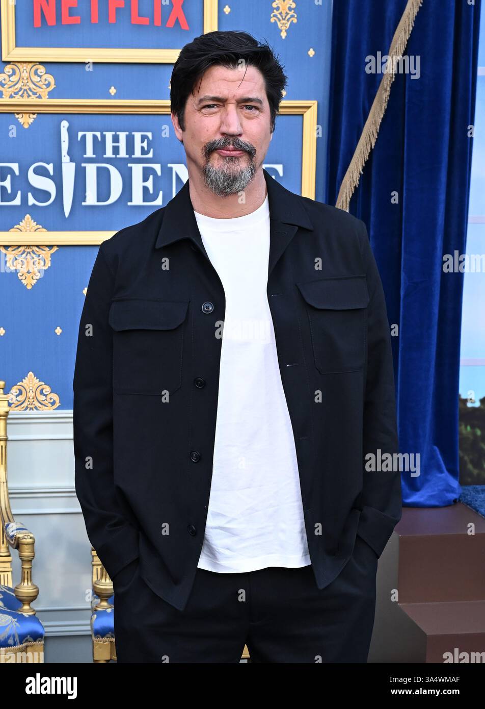 Ken Marino arriving at Netflix’s “The Residence” world premiere held at ...