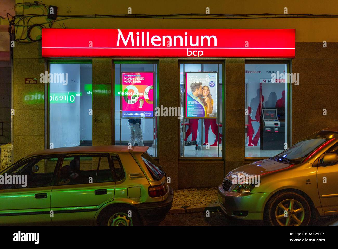 Millennium bcp logo sign. Portuguese Commercial Bank founded in 1985 and is the country's ...