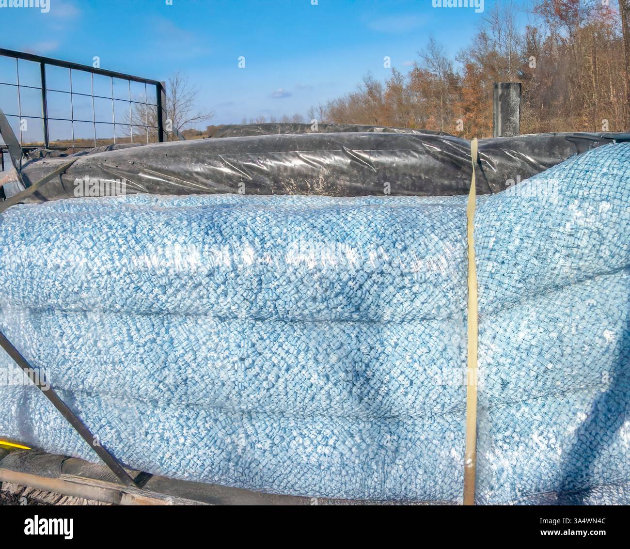packed bed material for constructing a rural residential septic ...