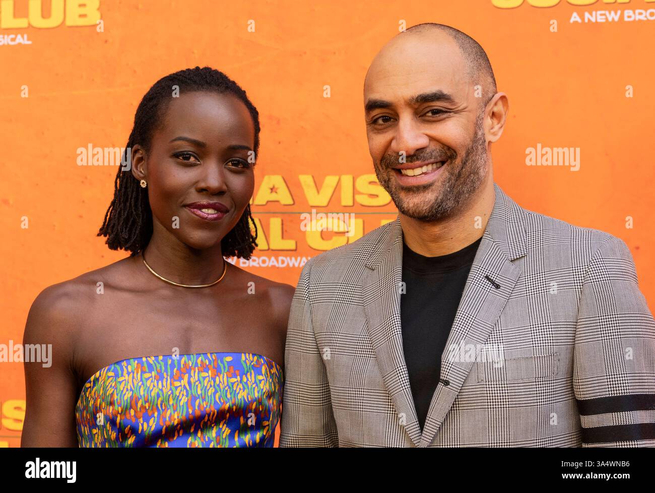 New York, NY, March 19, 2025: Lupita Nyong'o and Saheem Ali attend 'Buena Vista Social Club ...