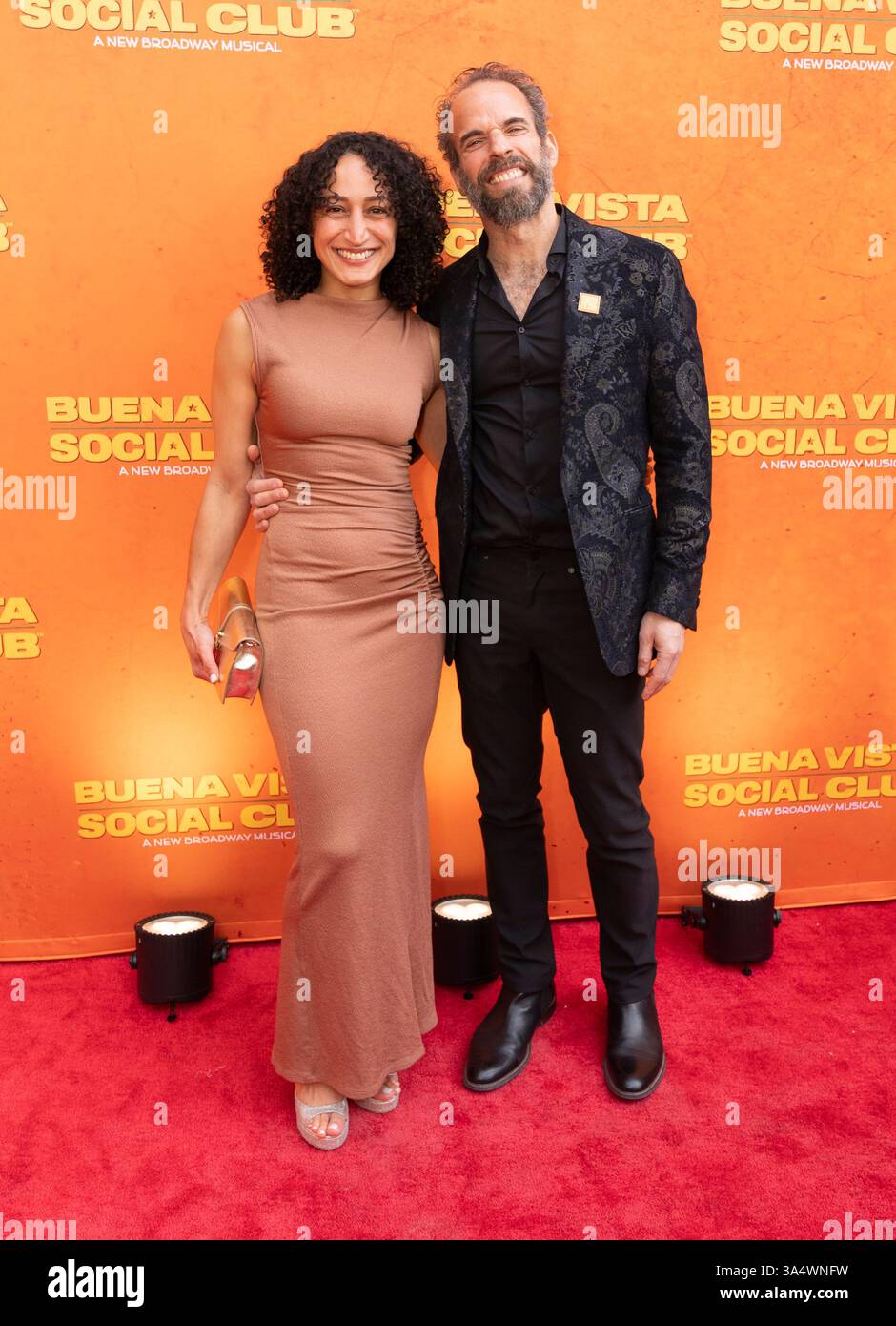 New York, NY, March 19, 2025: Dean Sharenow (R) attends 'Buena Vista ...