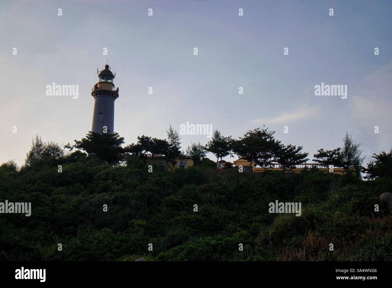 Dai Lanh Lighthouse at Mui Dien (Dien Cape), Phu Yen Province, Vietnam ...