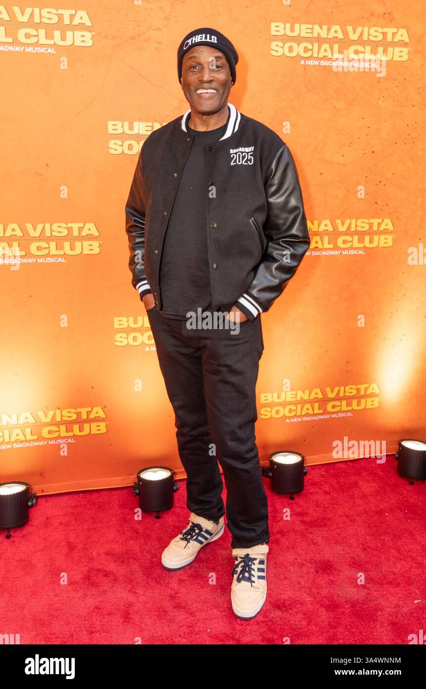 New York, NY, March 19, 2025: Kenny Leon attends 'Buena Vista Social ...