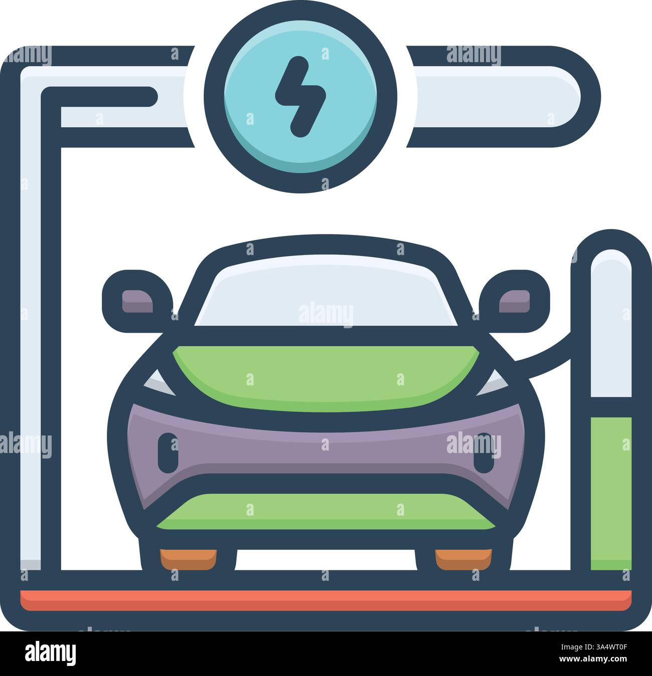 Icon for ev charger, charger Stock Vector Image & Art - Alamy