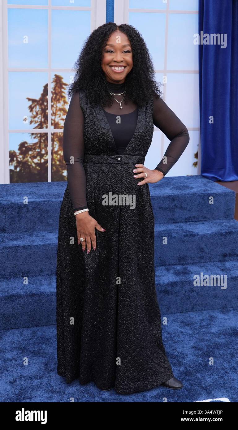 Shonda Rhimes poses at the premiere of the Netflix series "The ...