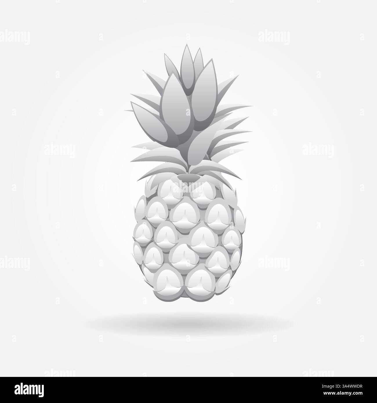 Sticker on fruit Black and White Stock Photos & Images - Alamy