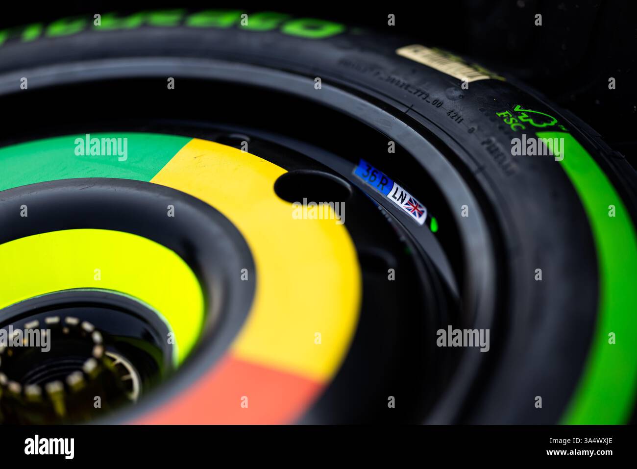 McLaren F1 Team Pirelli tyres, pneus, tyre, pneu, detail during the ...