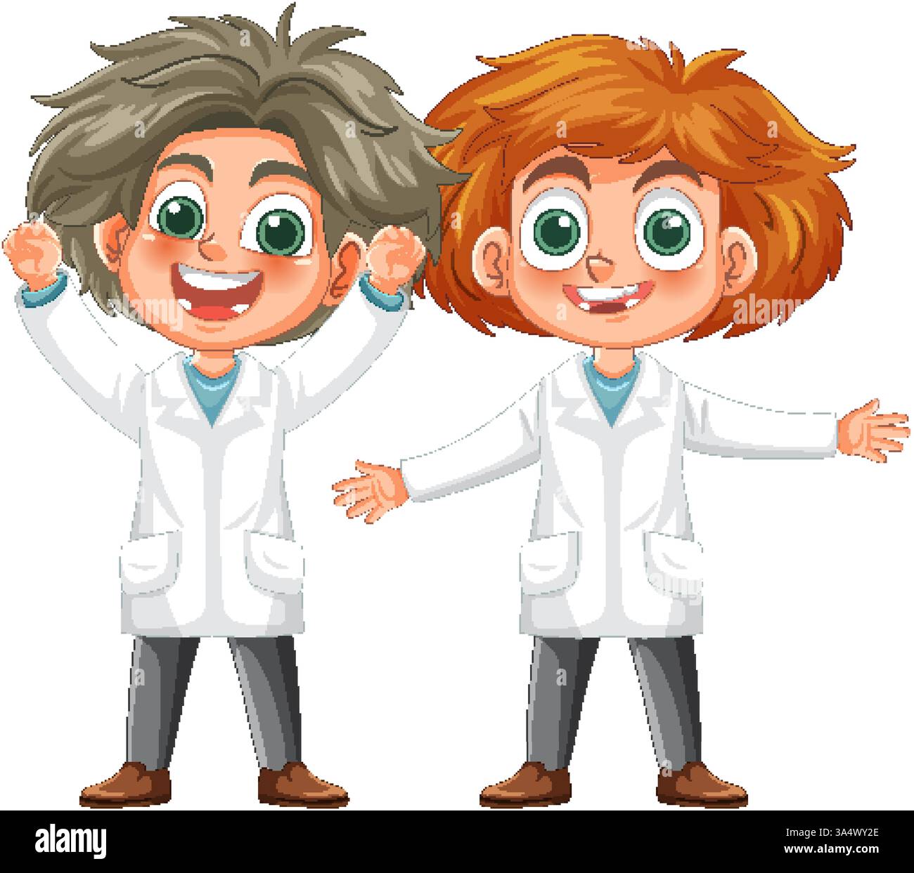 Celebrating success excitement in Stock Vector Images - Alamy