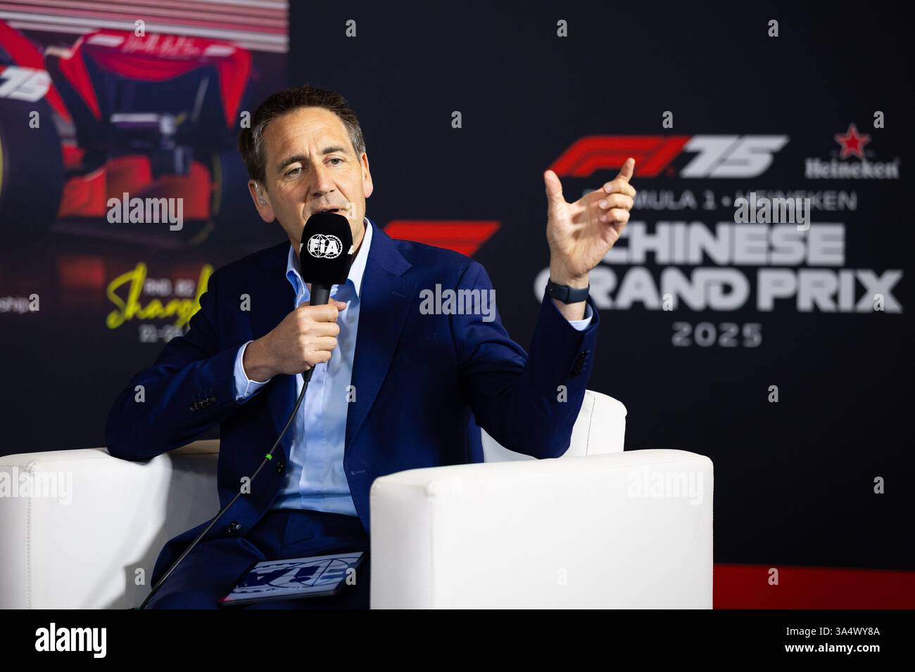 CLARKSON Tom, portrait during the Formula 1 Heineken Chinese Grand Prix ...
