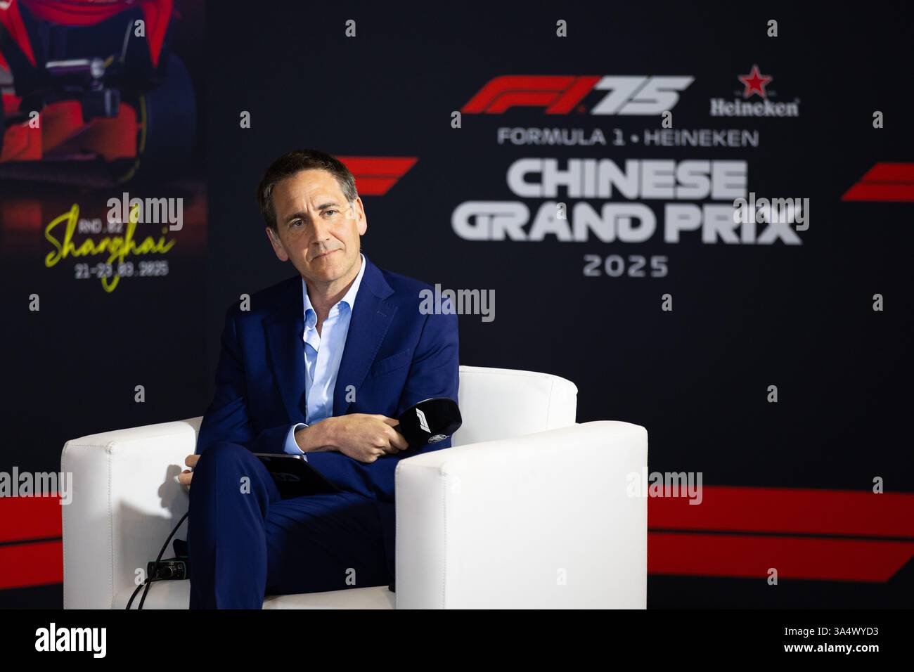 CLARKSON Tom, portrait during the Formula 1 Heineken Chinese Grand Prix ...