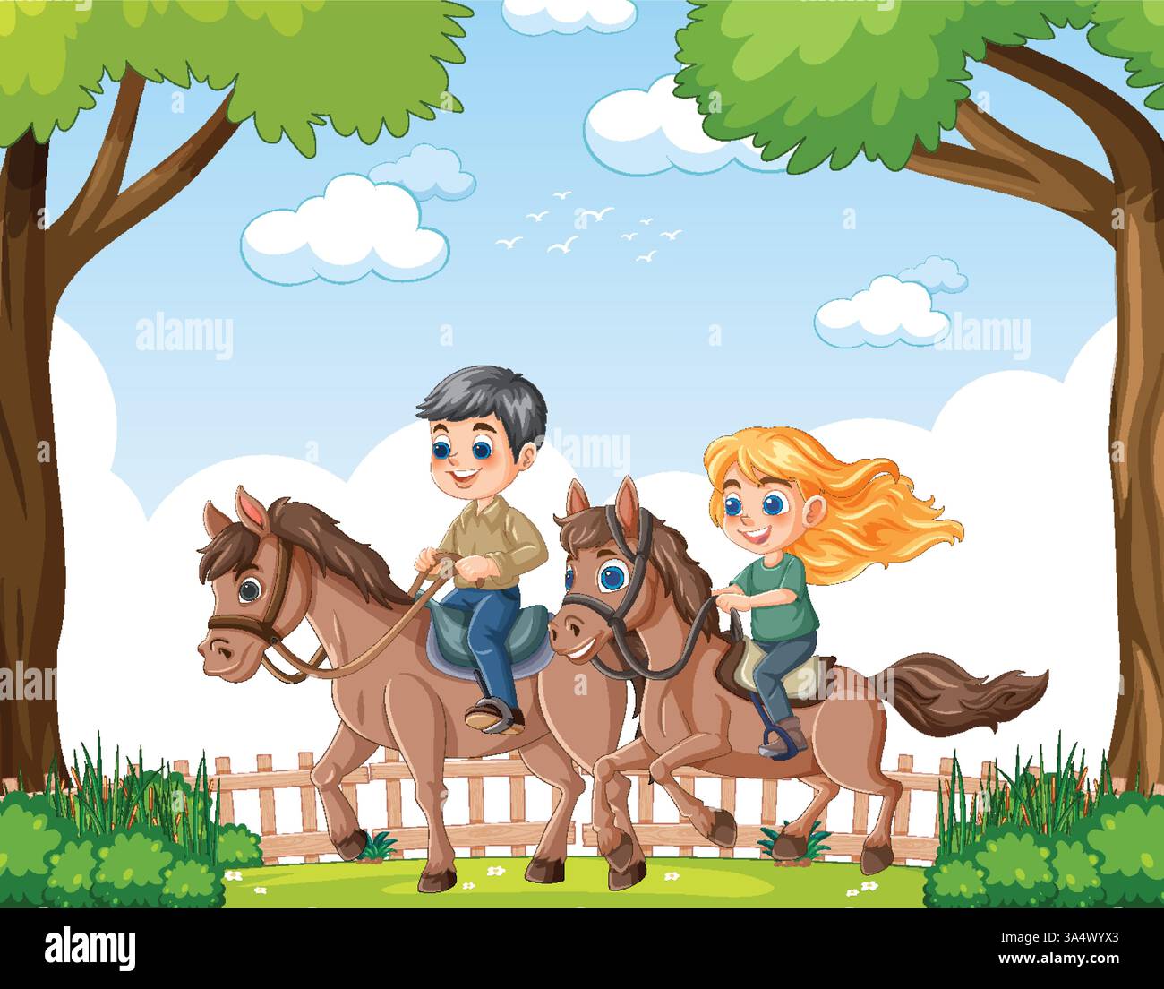 Countryside content Stock Vector Images - Alamy