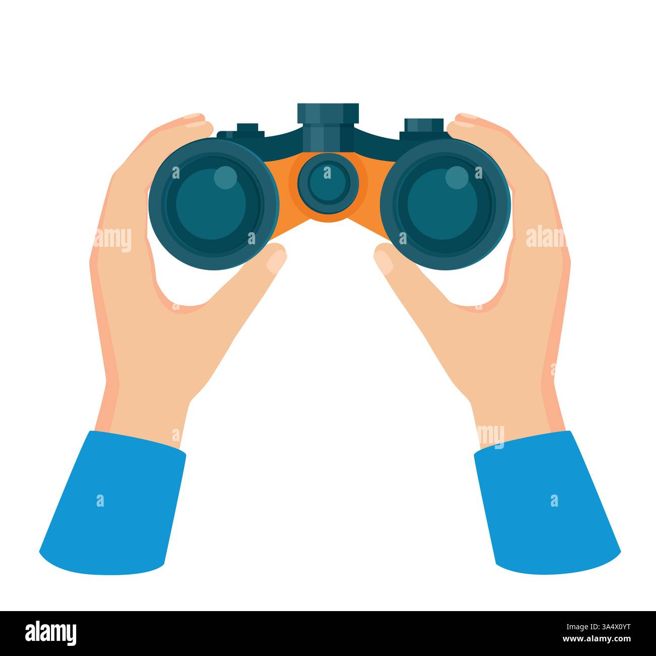 Someone watching Stock Vector Images - Alamy