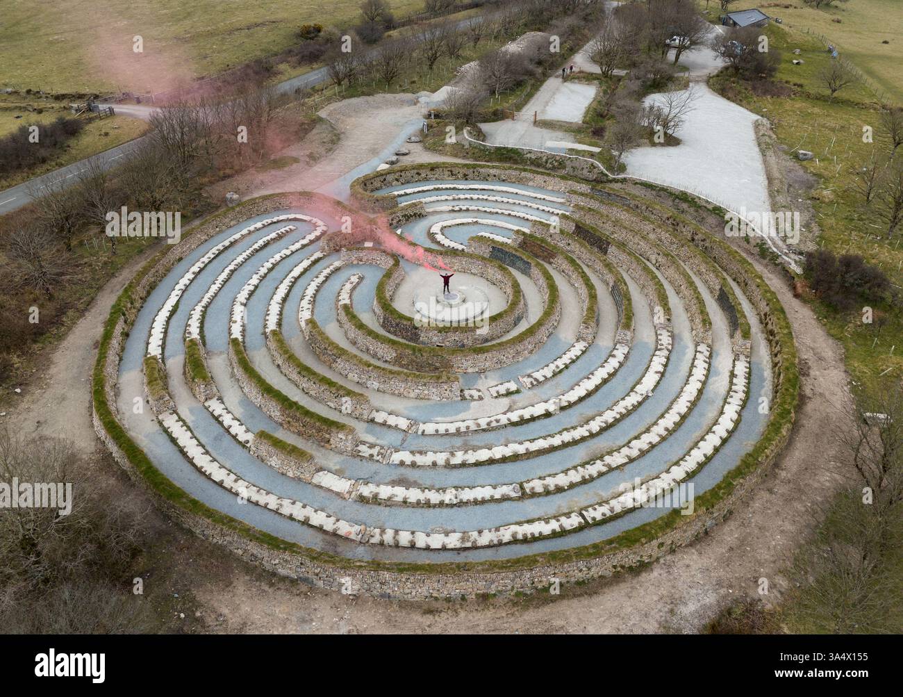 Artist Will Coleman poses for a photograph ahead of the opening of ...