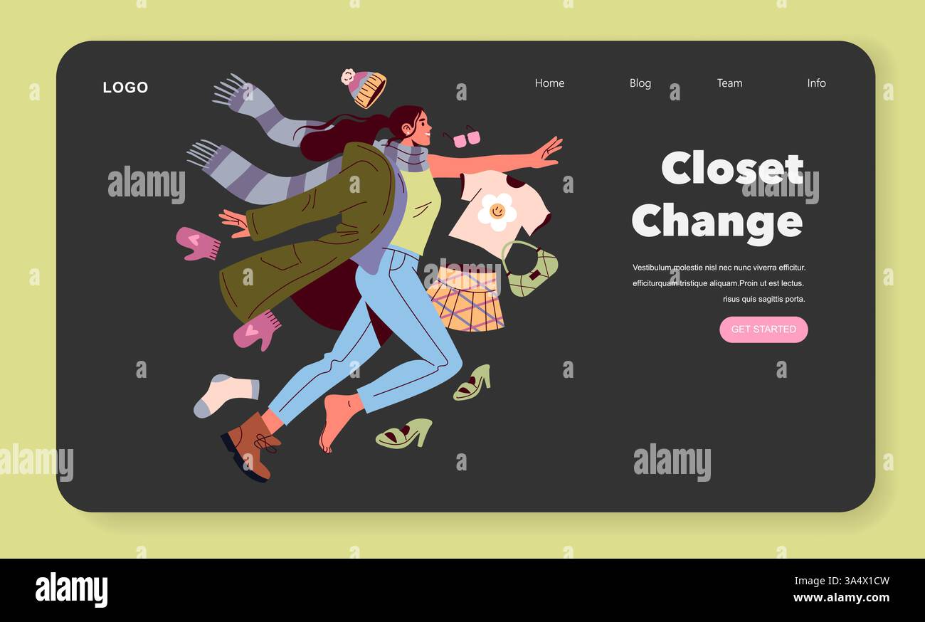 Closet cleanout Stock Vector Images - Alamy