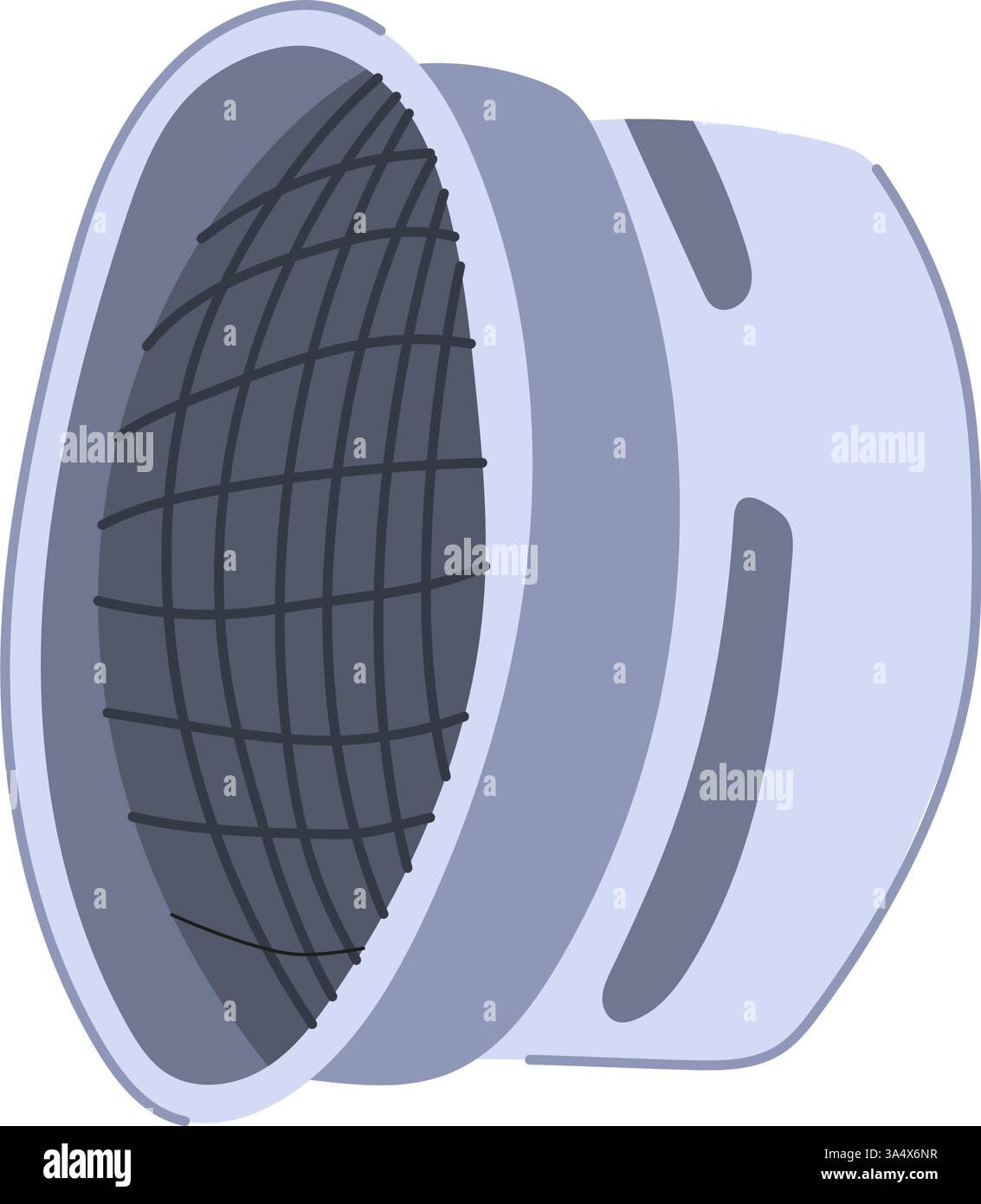 reduce faucet aerator cartoon vector illustration Stock Vector Image ...