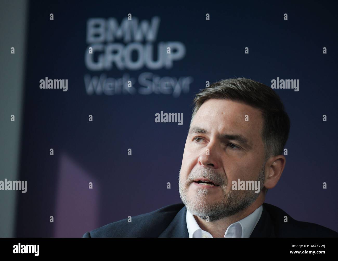 Klaus von Moltke, Managing Director of BMW Group Plant Steyr, Upper ...
