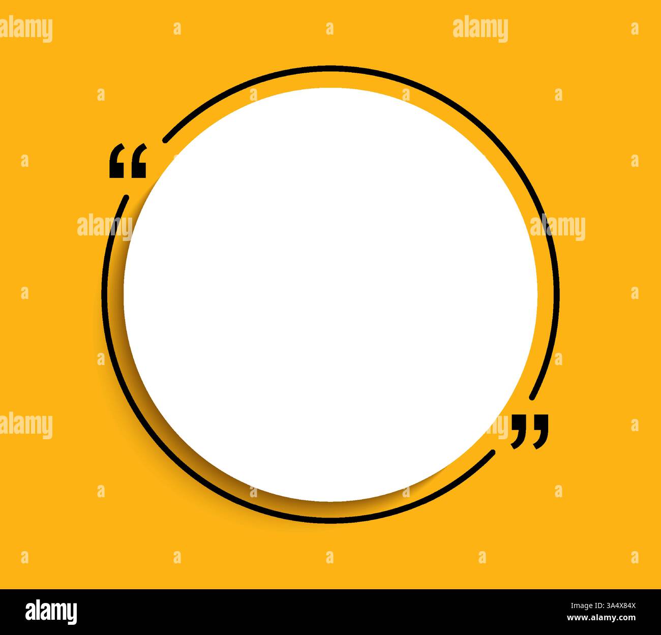 Testimonial banner infographic background. Infographic quote bubble ...