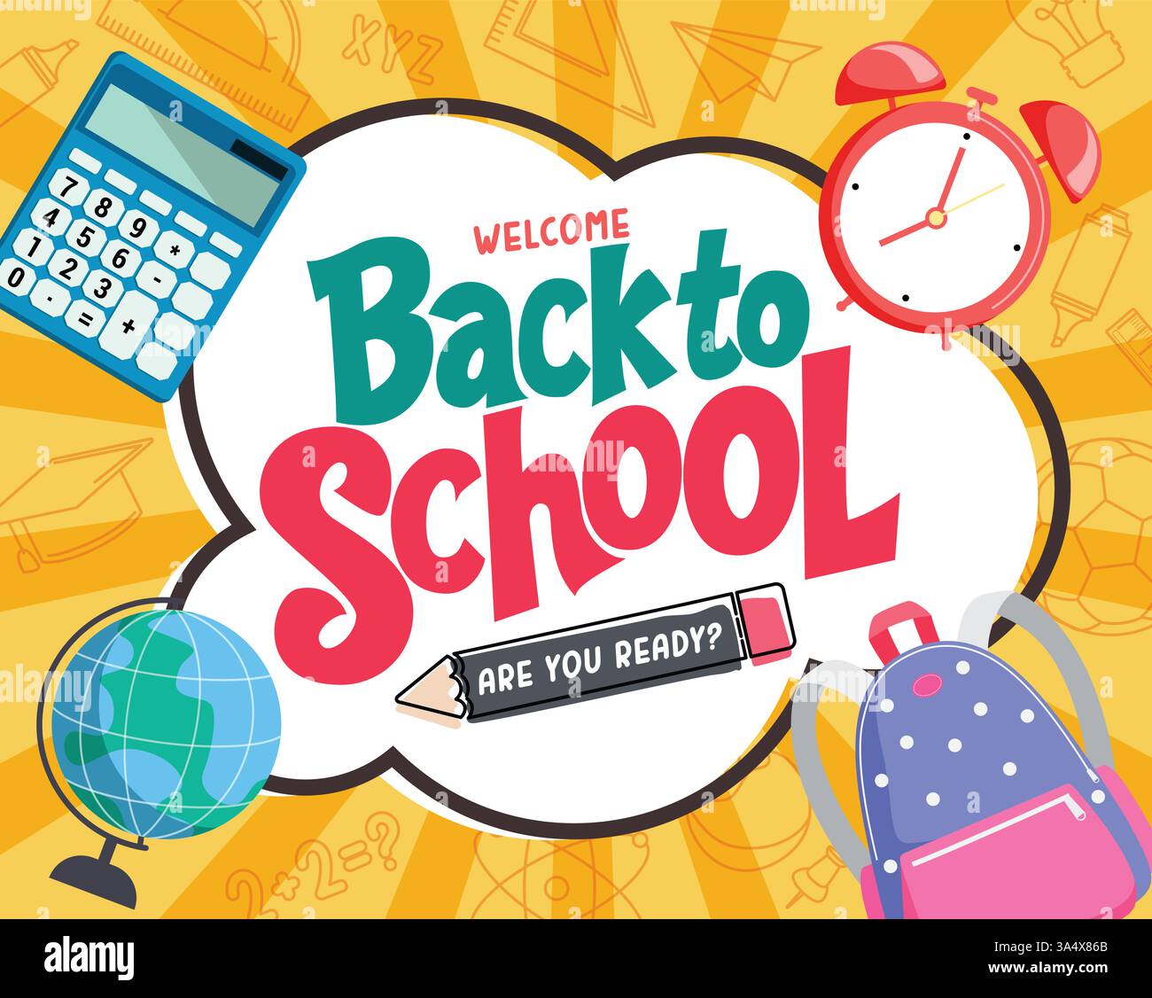Board school items in Stock Vector Images - Alamy