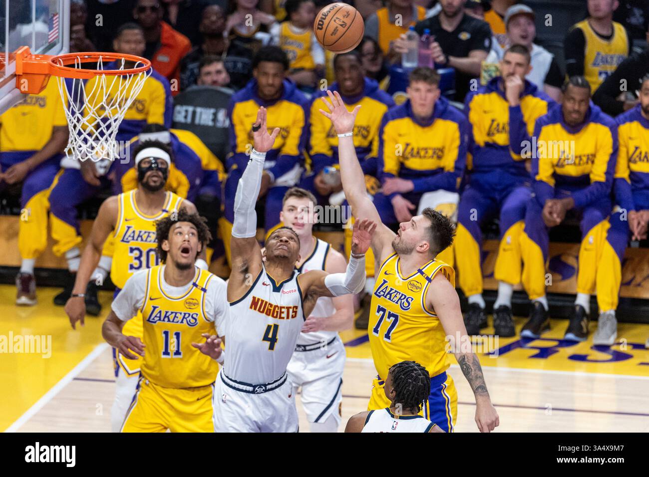 Luka doncic lakers hi-res stock photography and images - Alamy