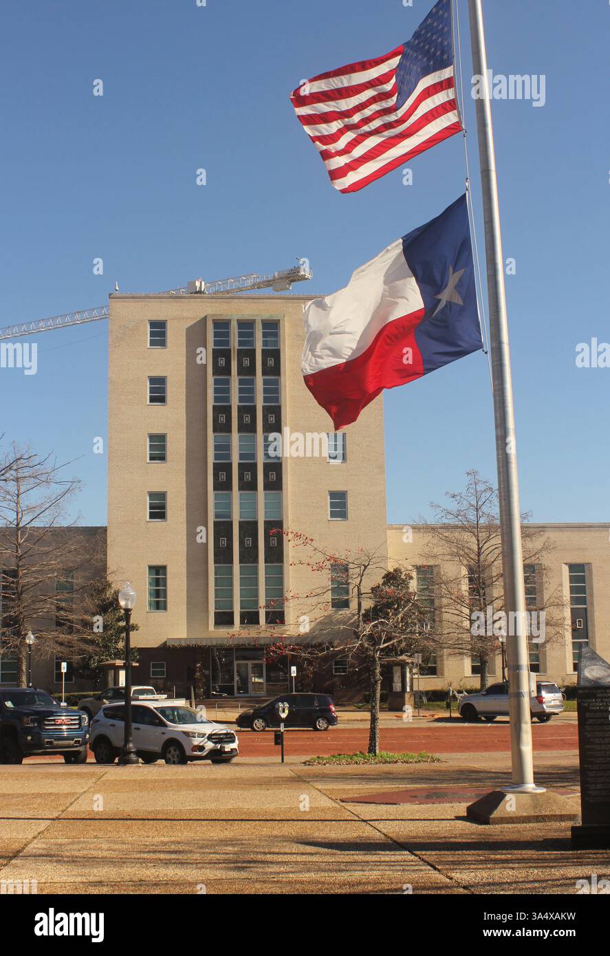 Tyler TX - December 30, 2024: Smith County Courthouse Located in ...