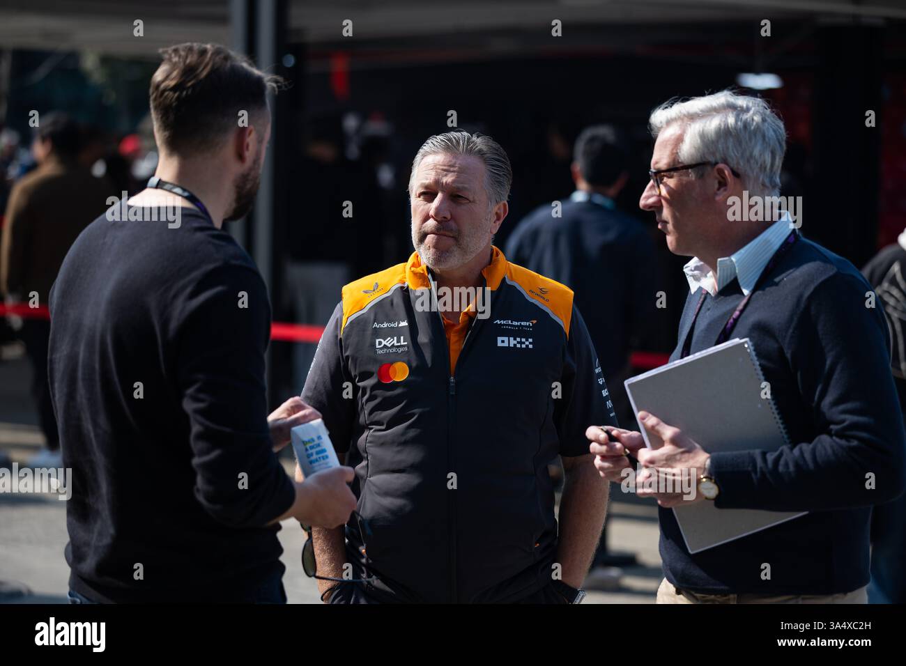 Shanghai, Chine. 20th Mar, 2025. BROWN Zak (usa), CEO of of McLaren ...