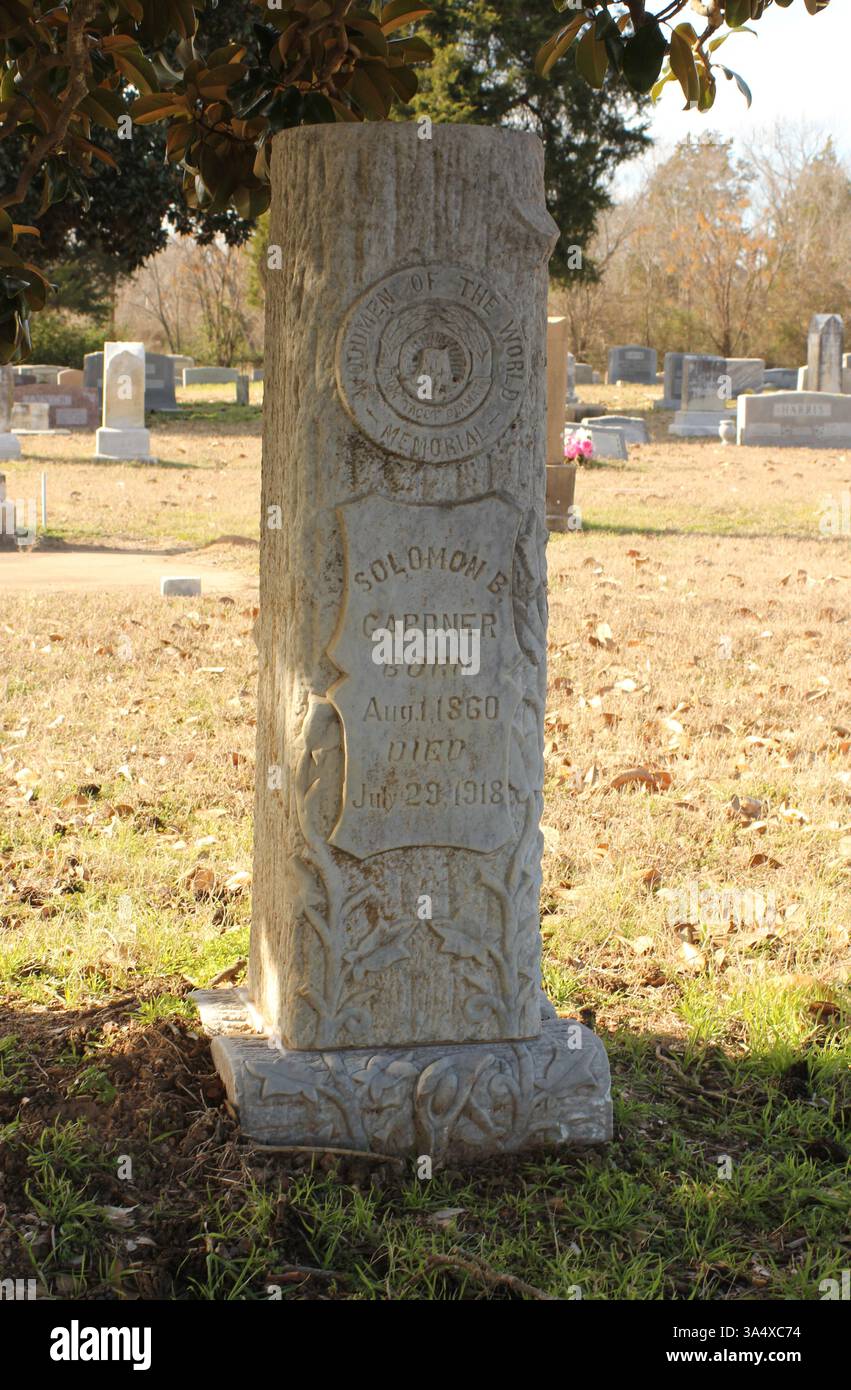 Bullard TX - January 16, 2025: Historical Headstone at Historic City ...