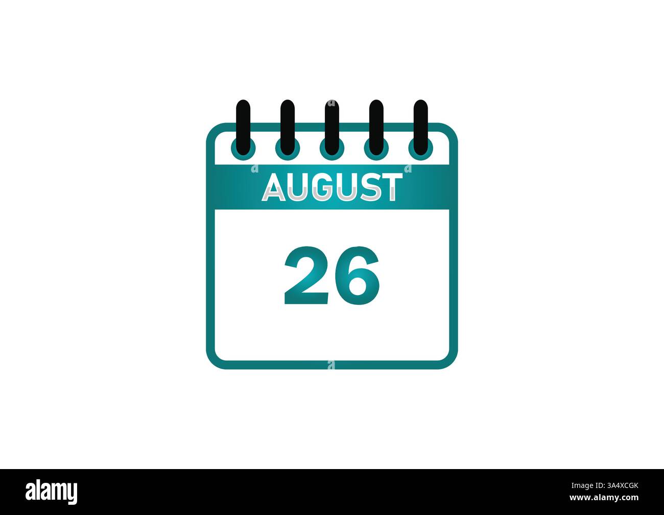 August 26 Calendar Date – Events, Holidays, and Observances Stock ...