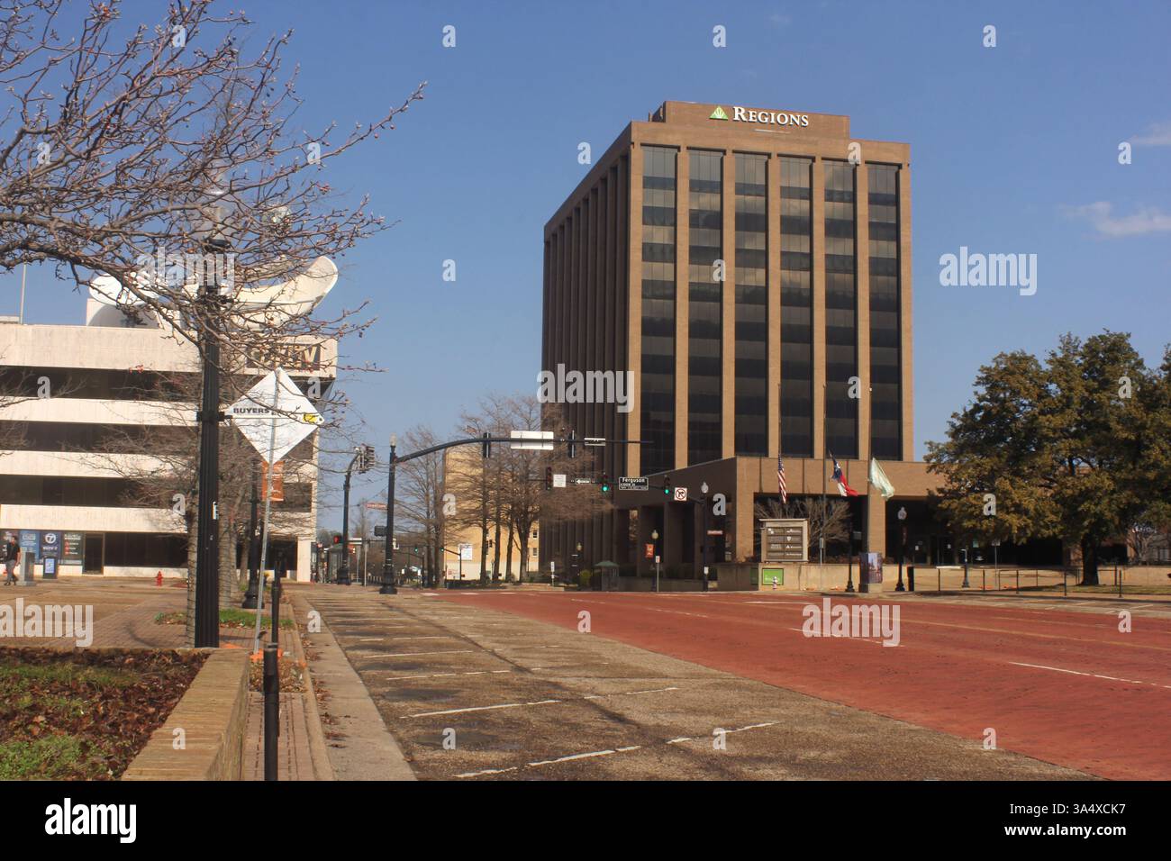 Tyler, TX - January 5, 2024: Building located in downtown Tyler, Texas ...