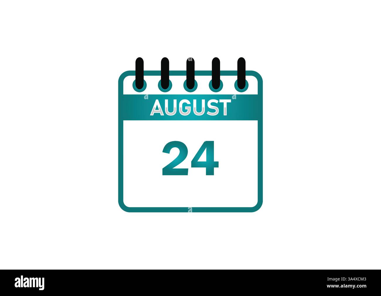 August 24 Calendar Date – Events, Holidays, and Observances Stock ...