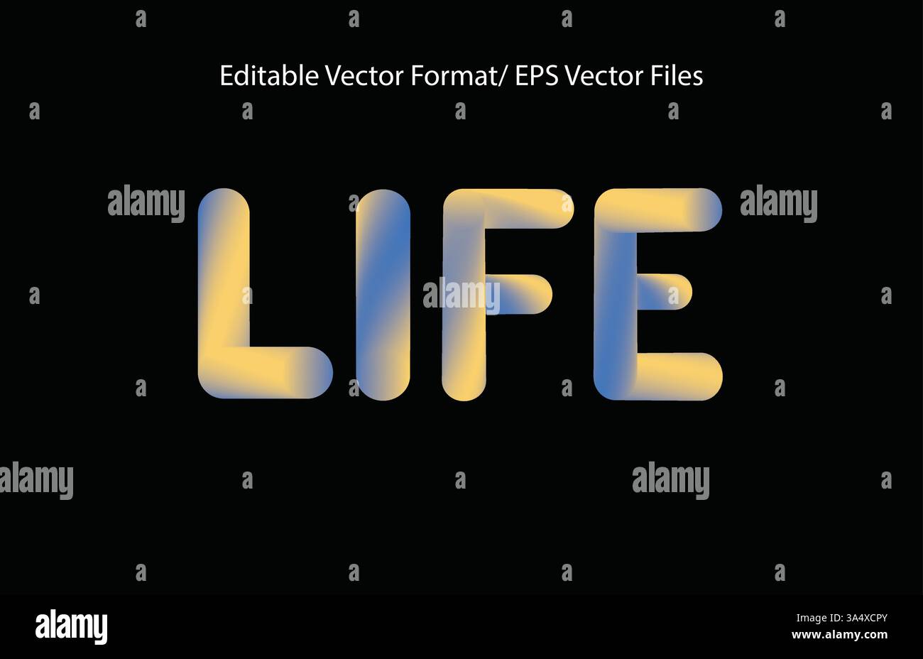 Text Style in Vector text gradient background Stock Vector Image & Art ...