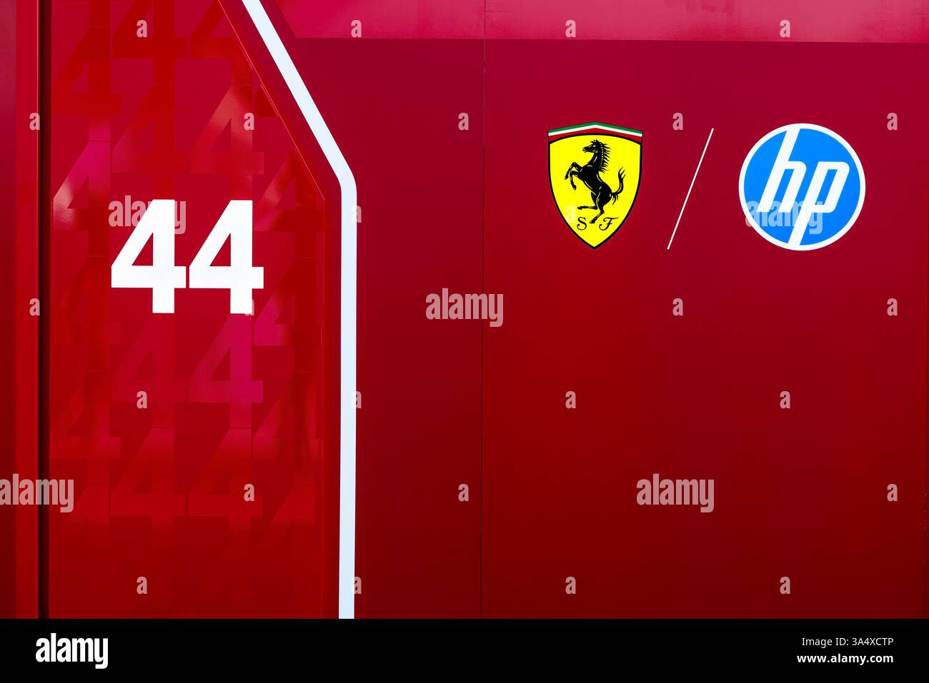 Scuderia Ferrari paddock illustration during the Formula 1 Heineken ...