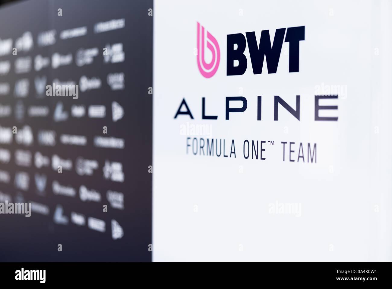 Alpine F1 Team paddock illustration during the Formula 1 Heineken ...