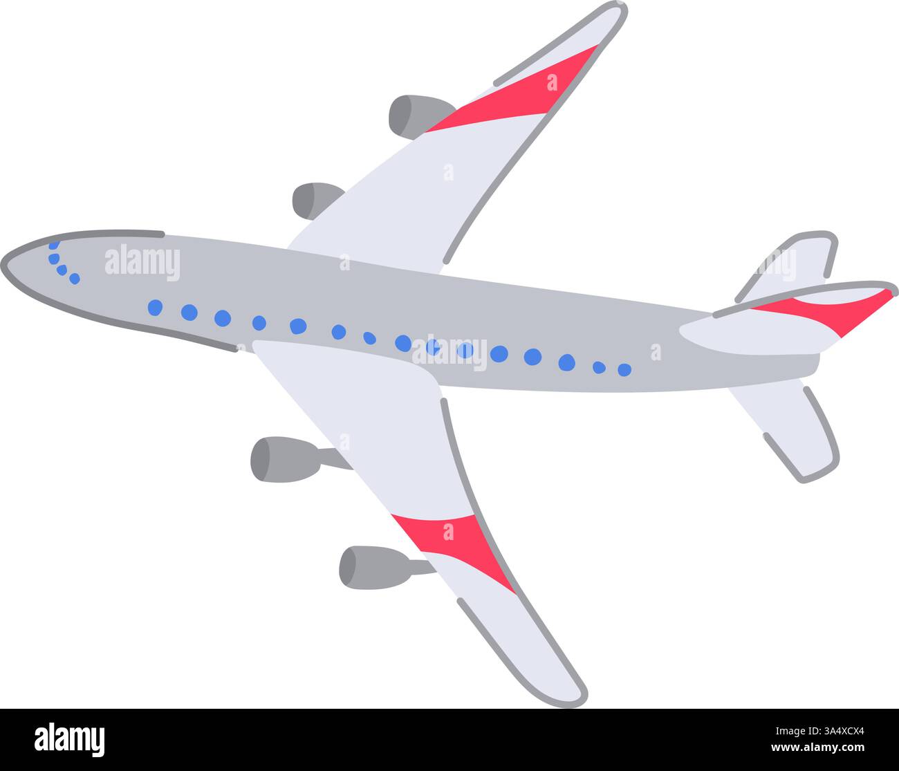 propeller plane toy cartoon vector illustration Stock Vector Image ...