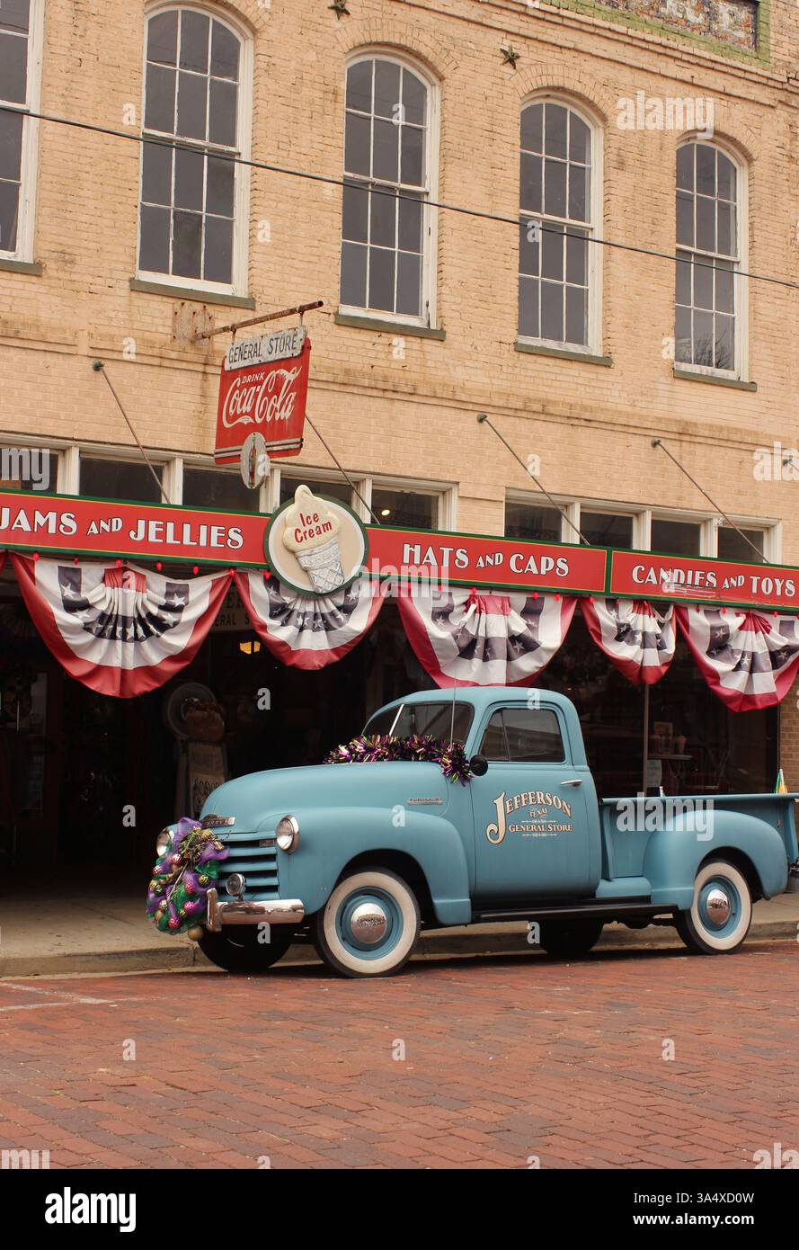 Jefferson TX - February 14, 2025: Historic Jefferson General Store ...