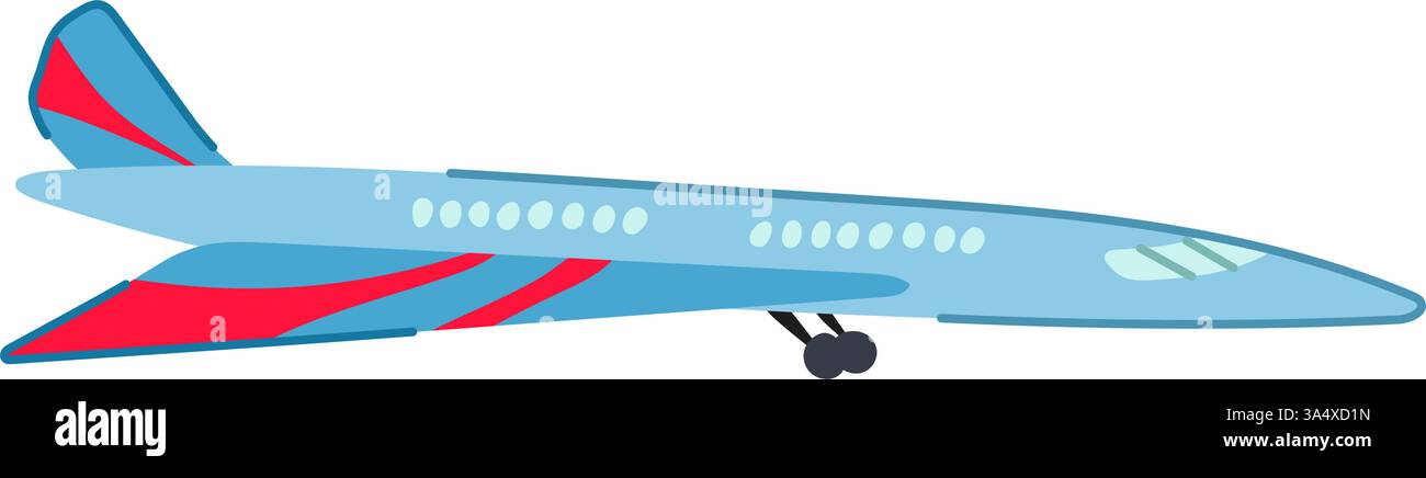 remote plane toy cartoon vector illustration Stock Vector Image & Art ...