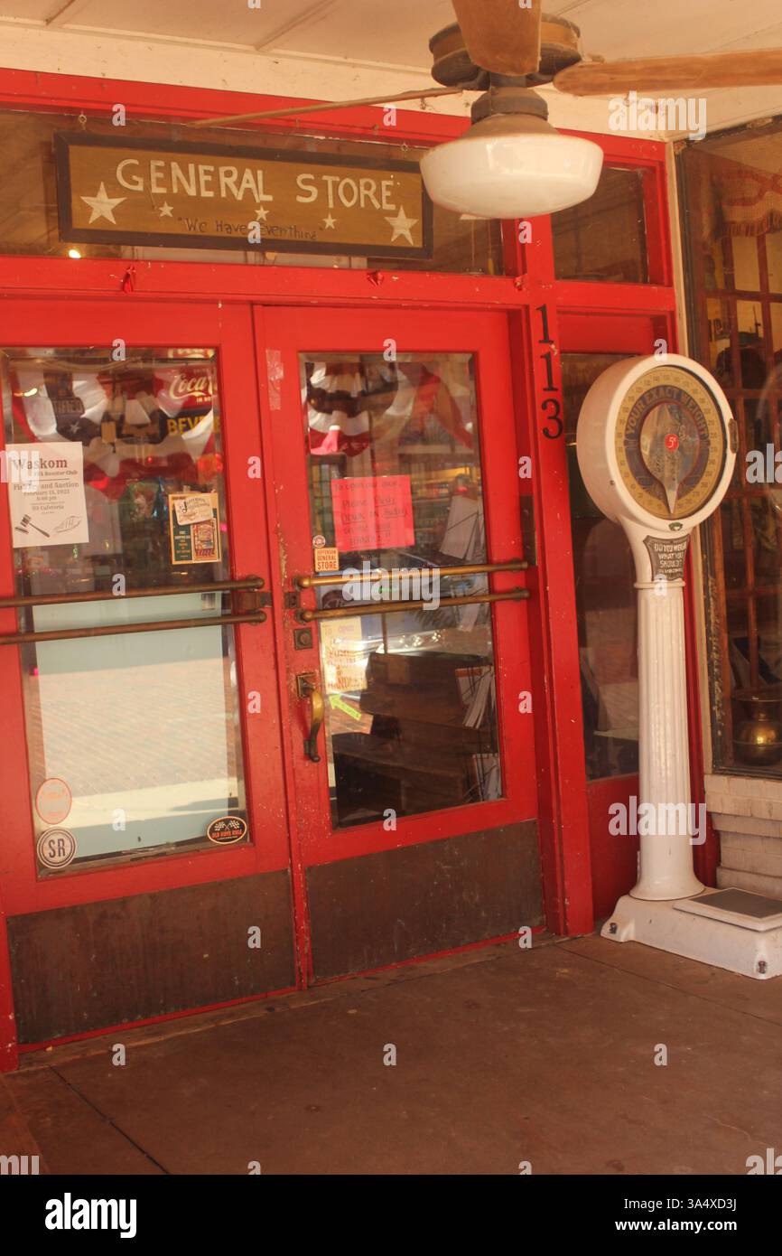 Jefferson TX - January 8, 2025: Historic Jefferson General Store ...