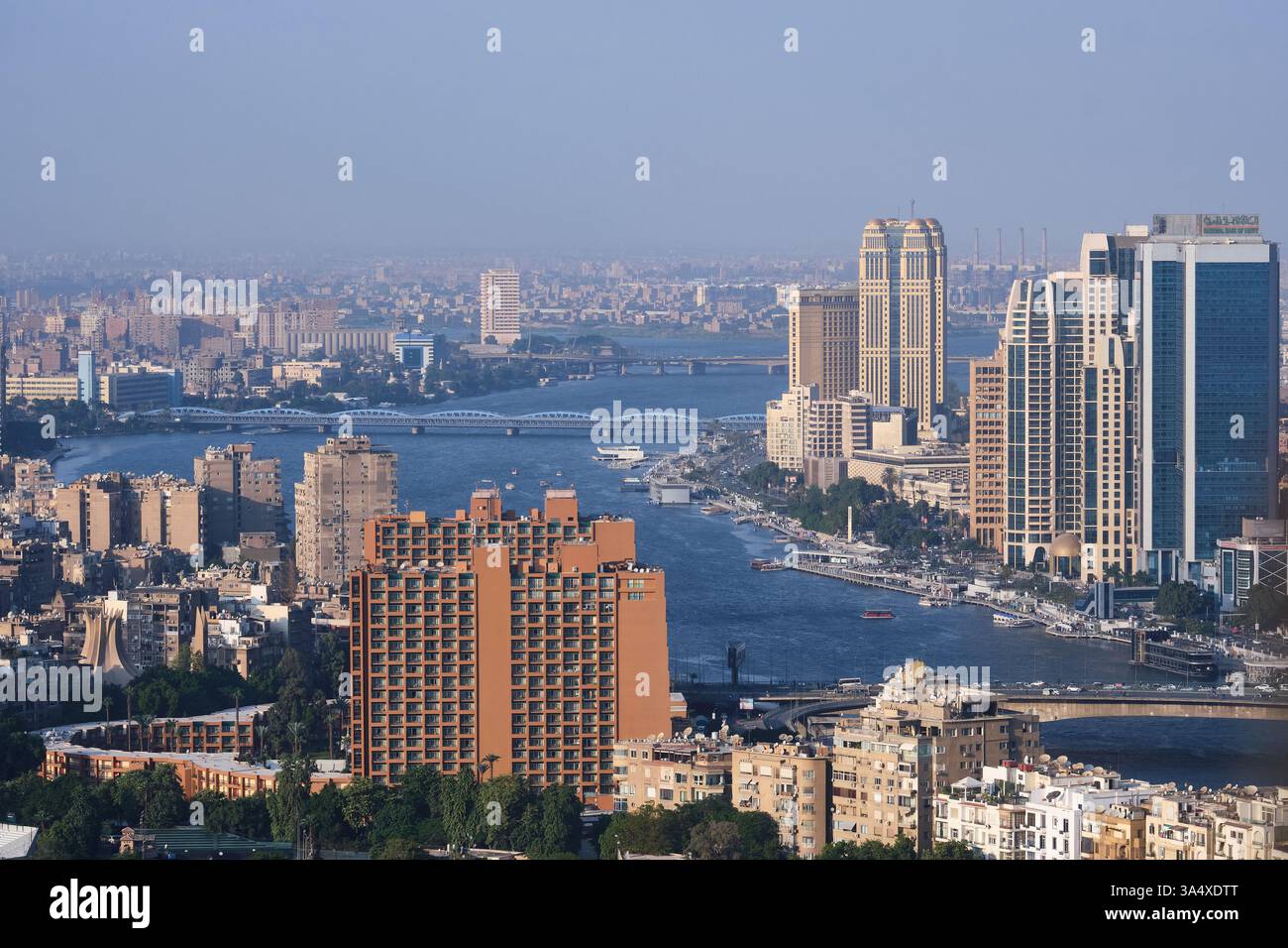 Cairo city panorama Stock Photo - Alamy