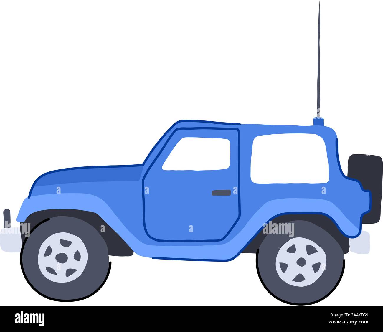 off rc car toy cartoon vector illustration Stock Vector Image & Art - Alamy
