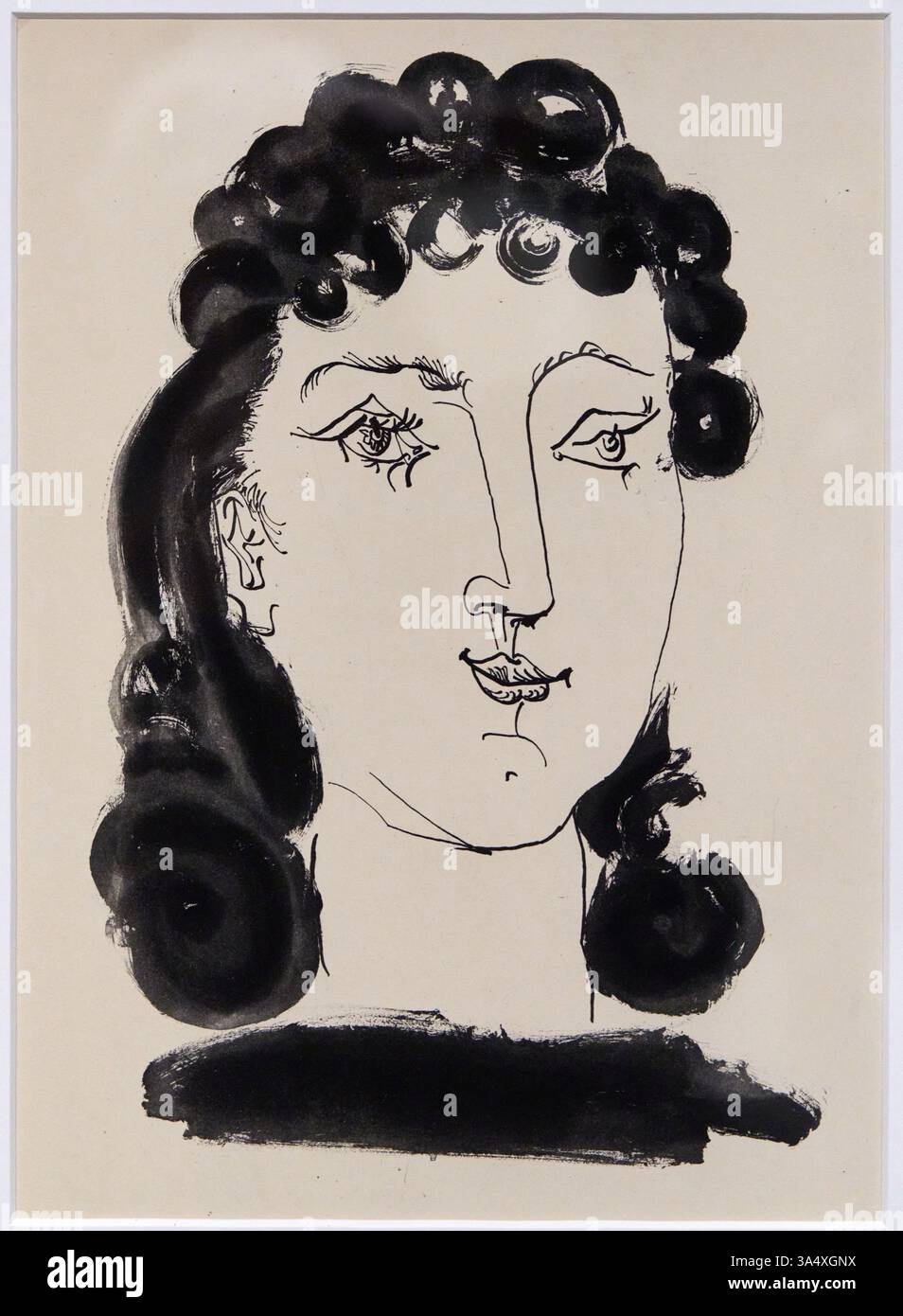 26 Woman S Head With Curls 1947 Pablo Picasso 1881 1973