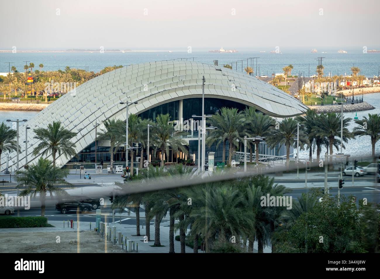 Beefbar Doha Al Maha Island Lusail Marina Yacht club Qatar Stock Photo ...