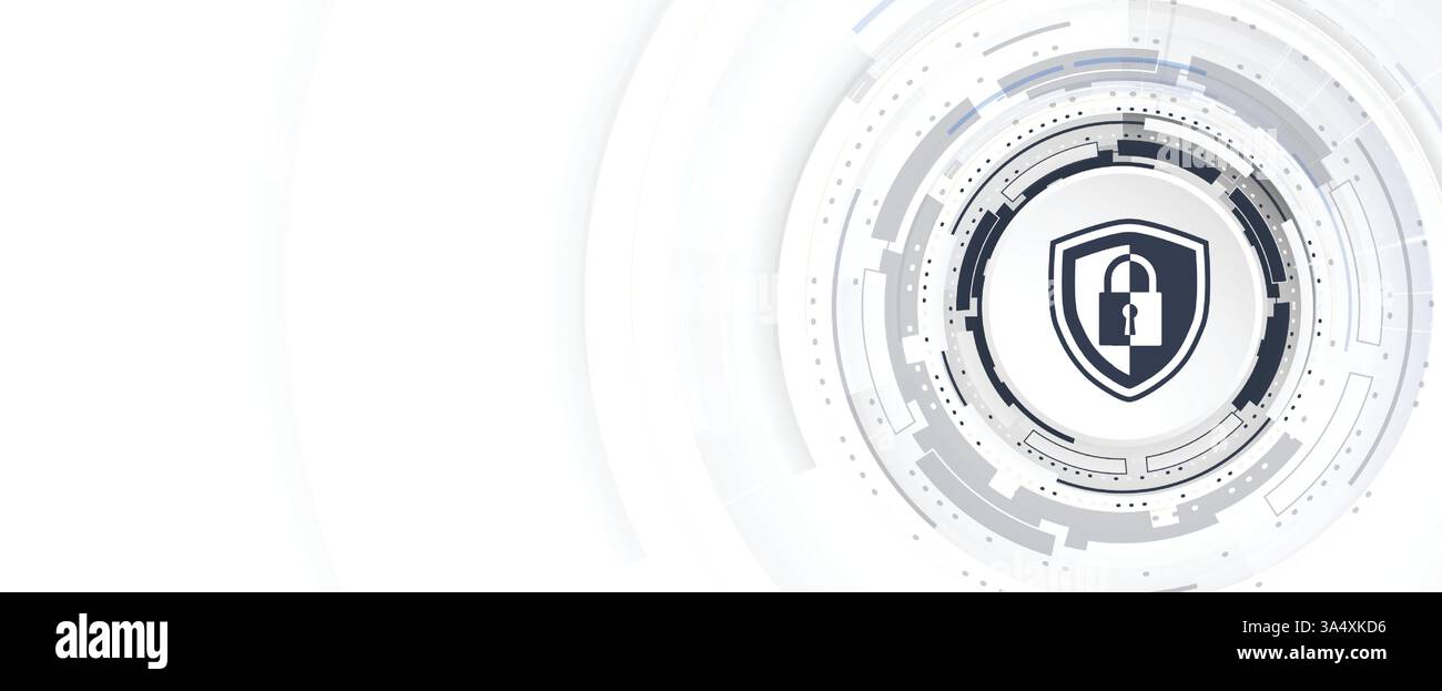 Vector cyber attack security system hi-res stock photography and images ...