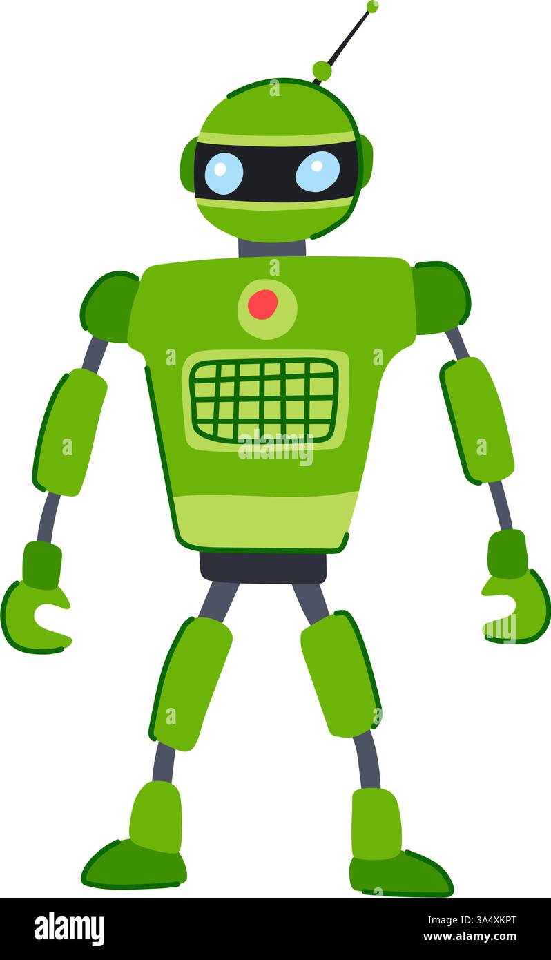 remote robot toy cartoon vector illustration Stock Vector Image & Art ...