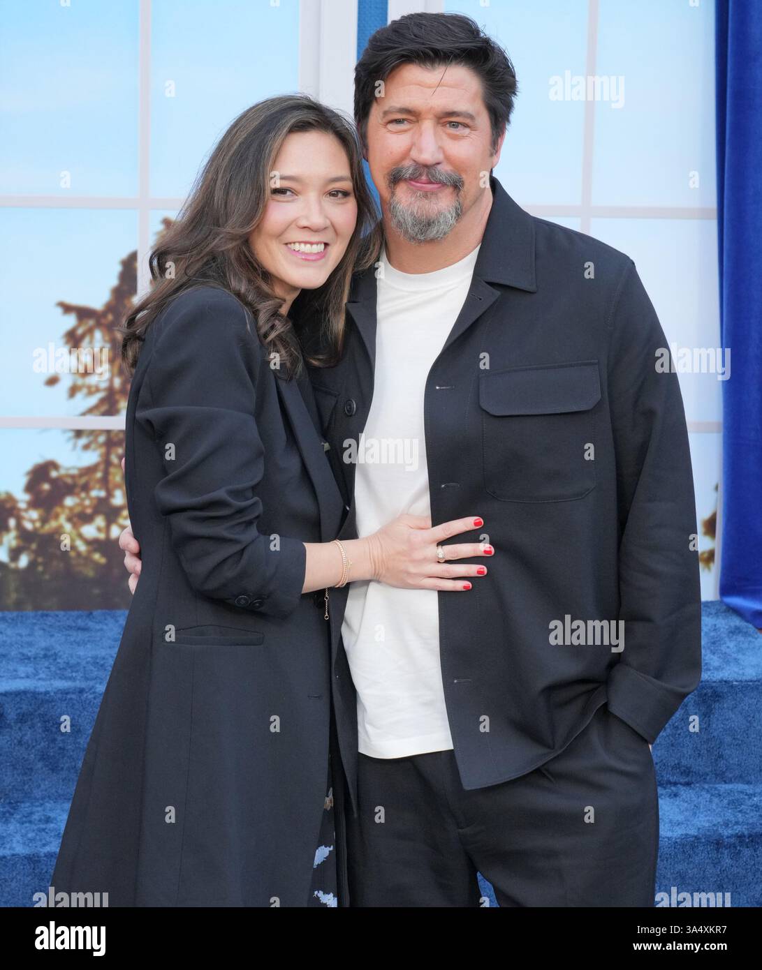 Los Angeles, USA. 19th Mar, 2025. (L-R) Erica Oyama and Ken Marino at ...