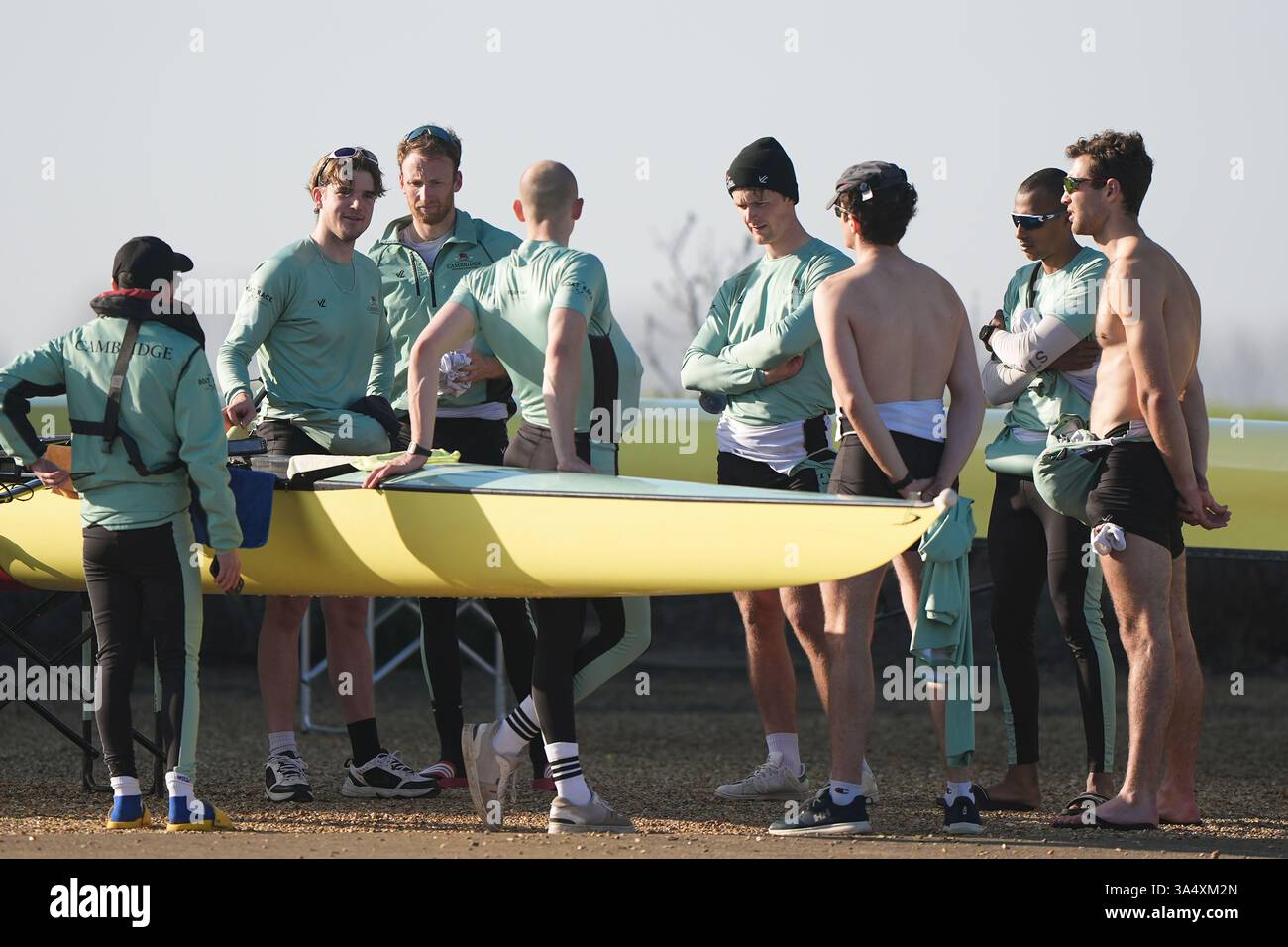 (left to right) Cambridge University's Ollie Boyne, Luca Ferraro, James ...